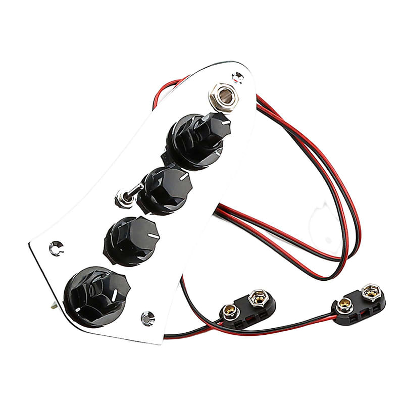 Jazz Bass Style Loaded Prewired Control Plate | Reverb