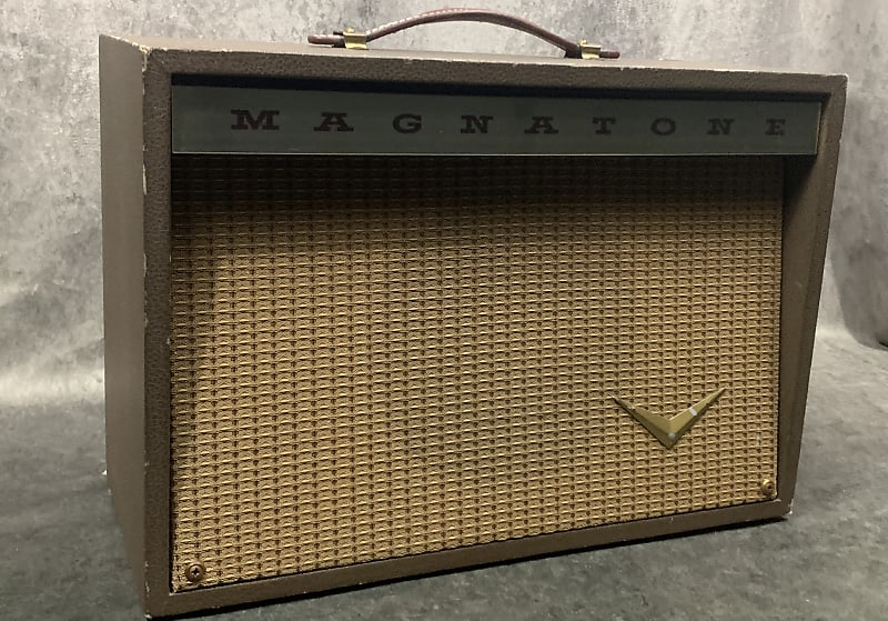 Magnatone Model 210 5-Watt 1x8" Guitar Combo Amp Late 1950's | Reverb