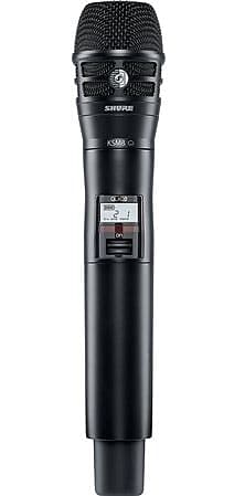 Shure QLXD2/K8 Handheld KSM8 Wireless Mic Transmitter Black | Reverb