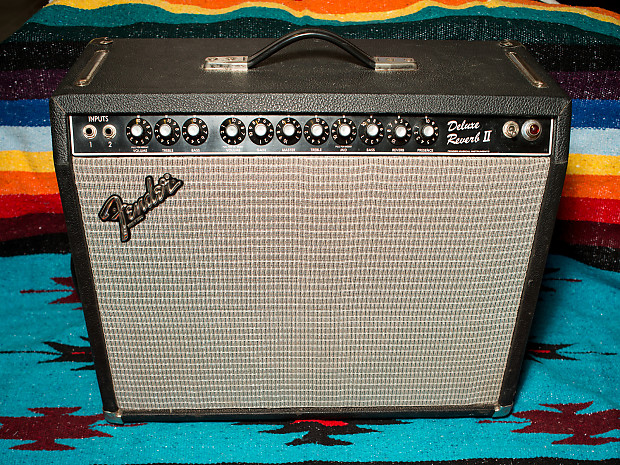 83' Fender Deluxe Reverb II Rivera Era Hand Wired | Reverb