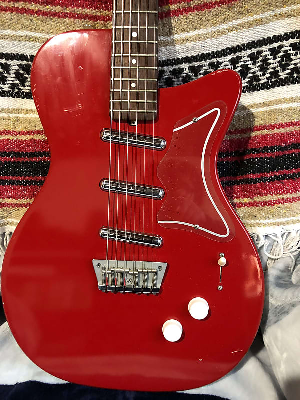 Jerry Jones Neptune Red | Reverb