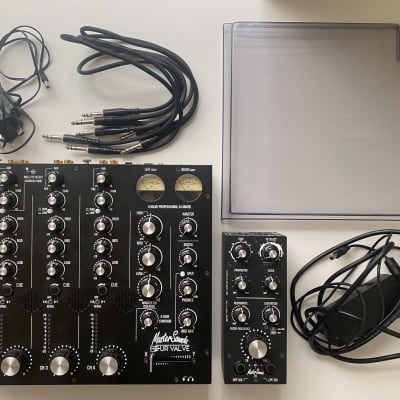Mastersounds Four Valve MK1 Rotary DJ Mixer + Decksaver | Reverb