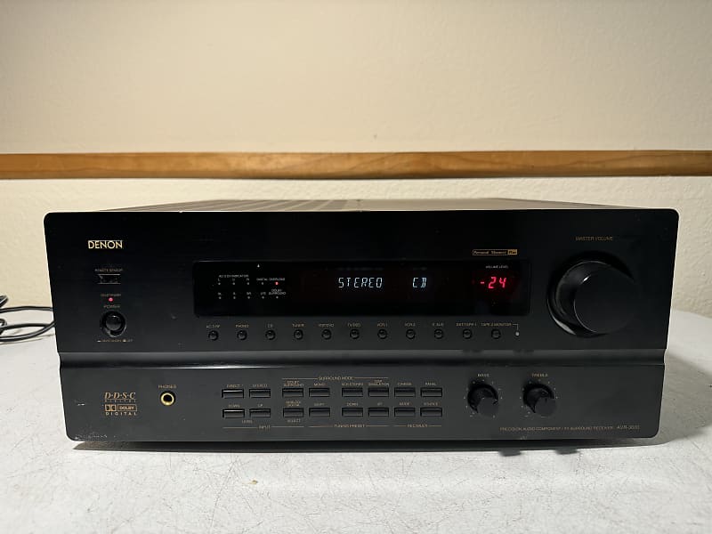Denon AVR-3600 Receiver HiFi Stereo 5.1 Channel Home Theater | Reverb