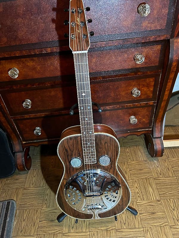 Fairchild Large Body Dobro 2020 - Natural Lacquer ( 9 coats) | Reverb