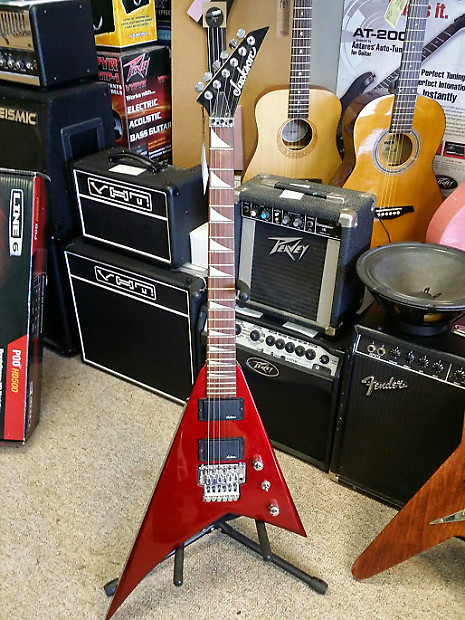 Jackson Rhoads V Red | Reverb