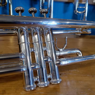 Getzen Eterna 700 Early-80s Silver Plated Bb Trumpet - Made | Reverb