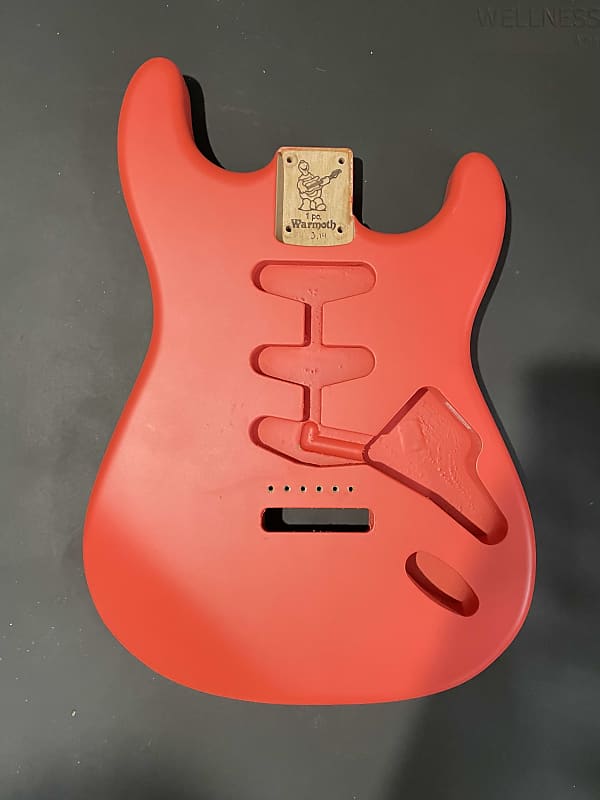 Warmoth Vintage Strat Body - Clear Satin Nitro | Reverb