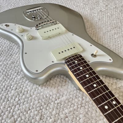 2024 Fender Japan FSR Hybrid II Jazzmaster MIJ - Inca Silver | Reverb