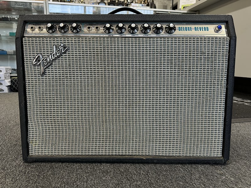 1979 Fender Deluxe Reverb 2-Channel 22-Watt 1x12" Guitar | Reverb