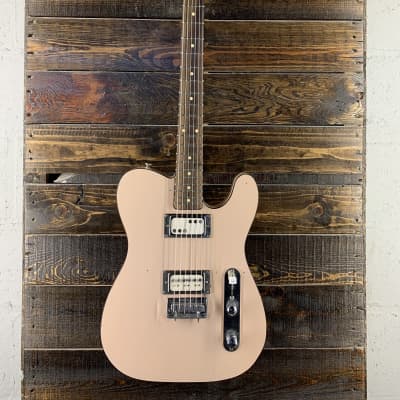 MJT Telecaster Trans shell pink | Reverb