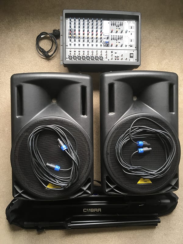 Behringer PA System Black | Reverb