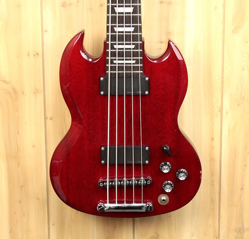 Epiphone EB3 5-String Bass 2000 Cherry Red | Reverb
