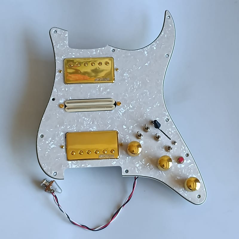 HSH Guitar Prewired Loaded Strat Style Pickguard, | Reverb Australia