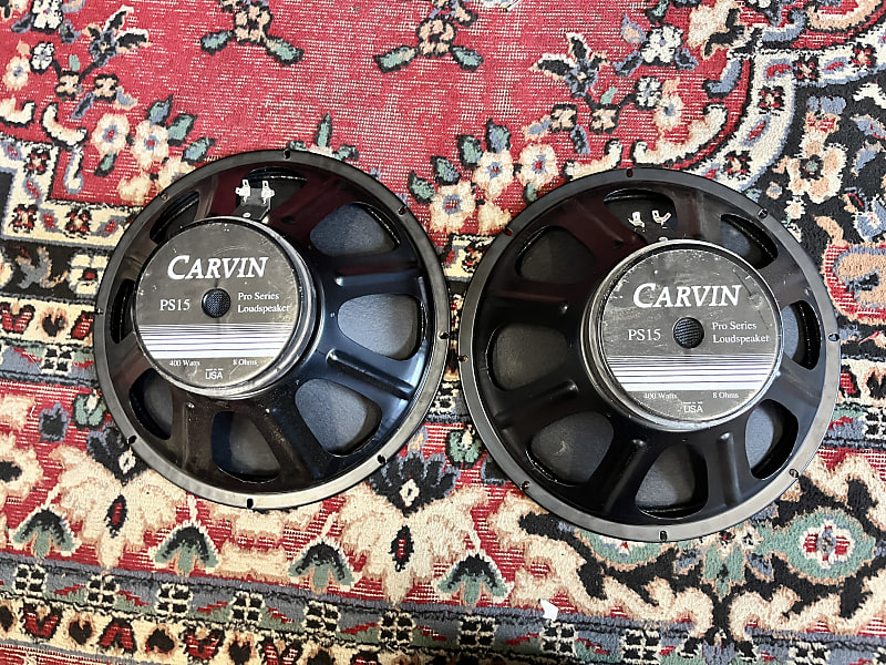Carvin PS15 Pro Series 15” Loudspeaker 400 watt 8 ohm pair | Reverb