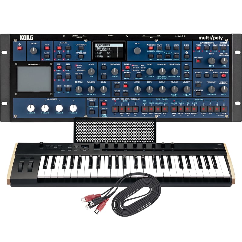 Korg Multi/Poly Module Analog Modeling Synthesizer CONTROLLER | Reverb