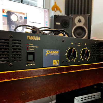 Yamaha P4500 Power Amplifier 1990 Black | Reverb