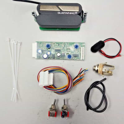 Maniac SUSTAINIAC STEALTH PRO KIT Sustainer with AUX-RG board | Reverb