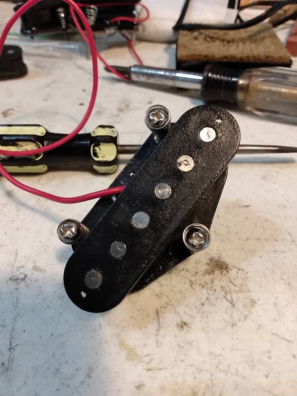 Rat Rod Guitars Telecaster Bridge Pickup Unknown Black | Reverb