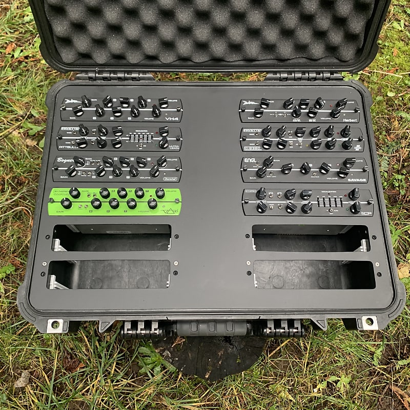 Burns Omega Model 12 Slot Case, Black, for Synergy Randall | Reverb