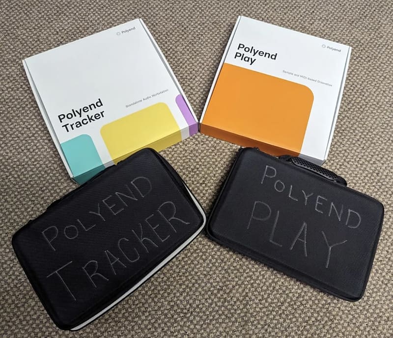 NEW Polyend Play and Polyend Tracker with 2 cases !! Play | Reverb
