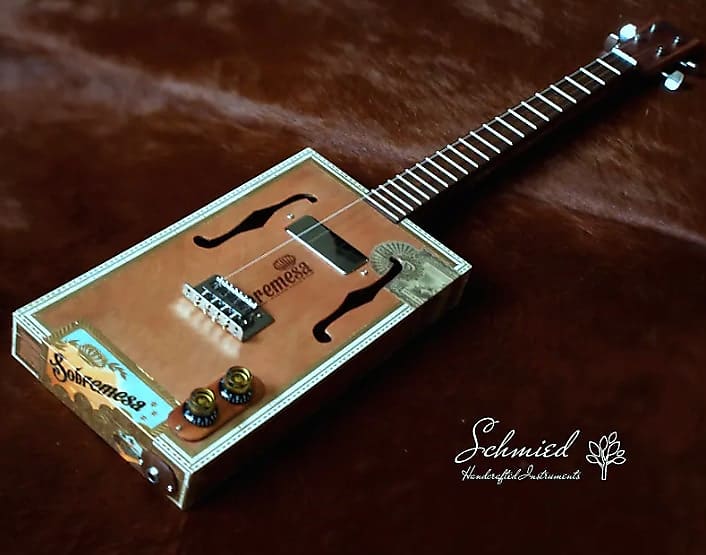 Cigar Box Guitar, "Sobremesa" Box | Reverb