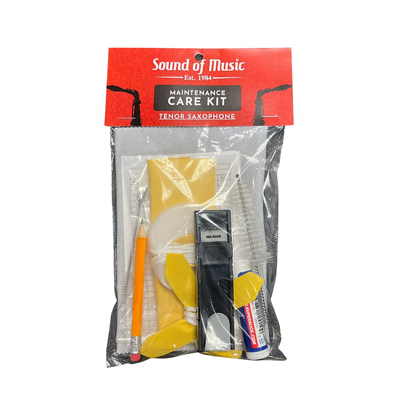 Sound of Music Tenor Sax Care Kit | Reverb
