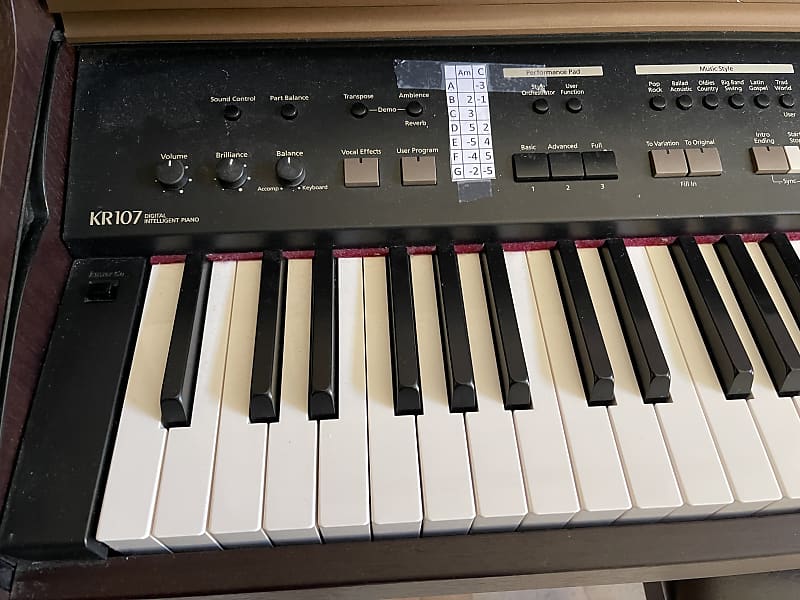 Roland KR107 Mahogany | Reverb