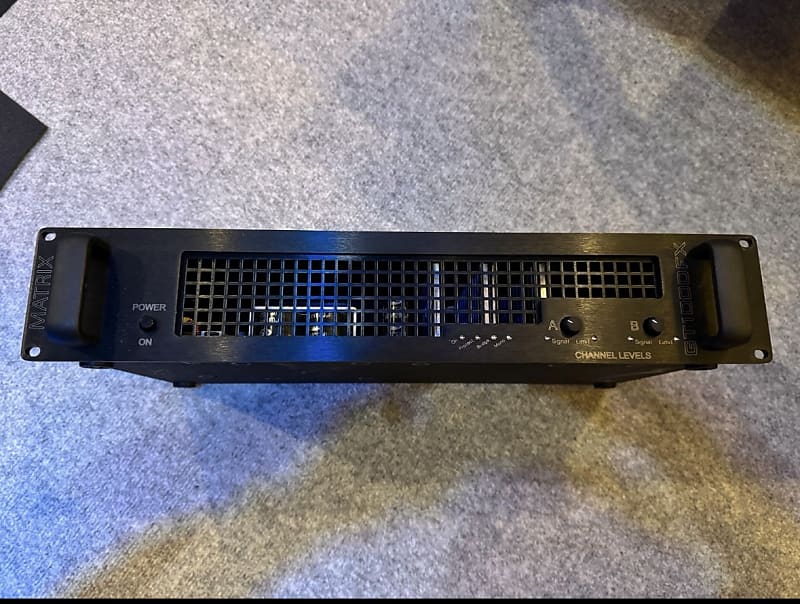 Matrix GT1000FX-2U Power Amp 2020 - Schwarz | Reverb