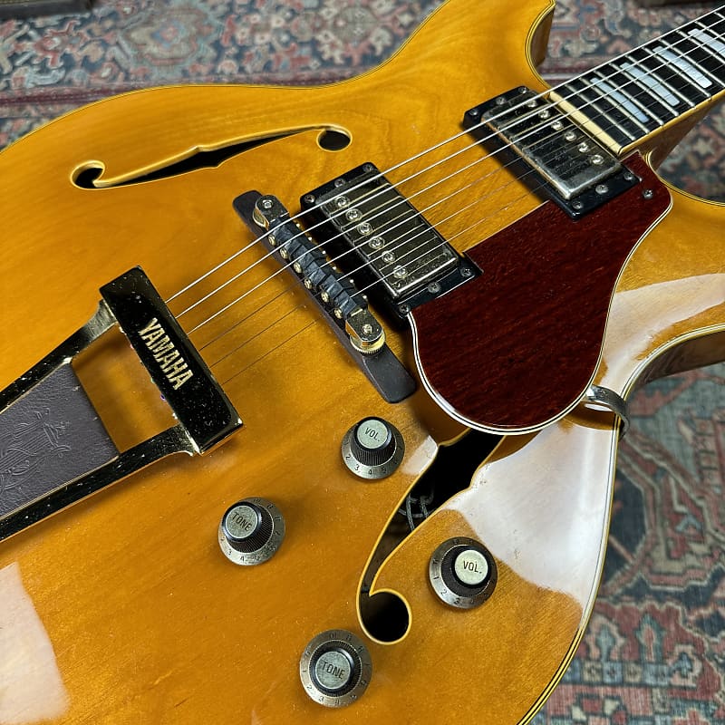 1974 Yamaha SA90 Semi Hollow Natural 100% Original w/OHSC | Reverb