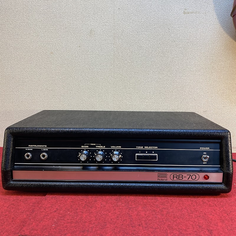 Rowdy Roland RB-70 Bass head- It's a thumper! | Reverb