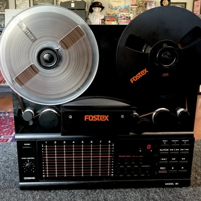 Fostex Model 80 8 track 1/4” reel to reel | Reverb