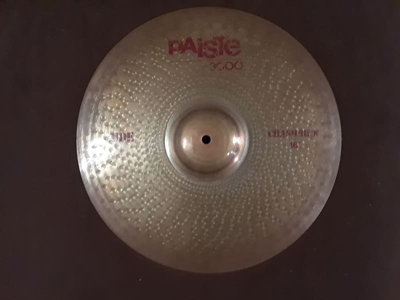 Paiste 3000 RUDE 16" Crash/Ride Cymbal | Reverb