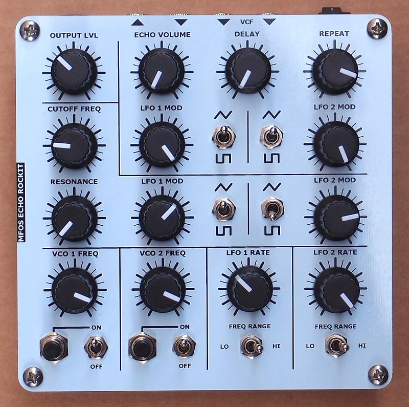 MFOS Echo Rockit (dual VCO/LFO). Analog synthesizer. | Reverb