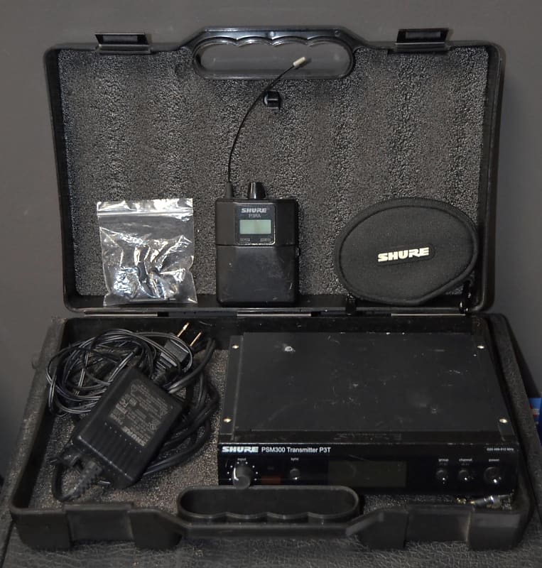 Shure PSM300 Transmitter P3T – P3RA Receiver & SE 215 Ear | Reverb