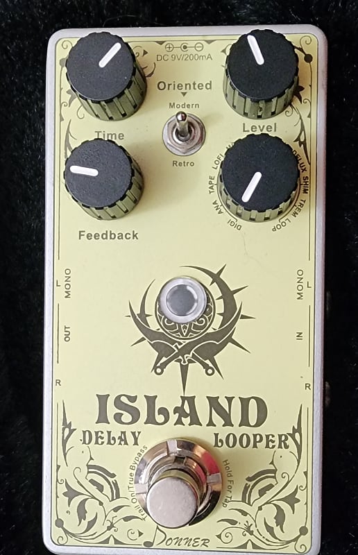 Donner Island Delay Looper - guitar effects pedal | Reverb