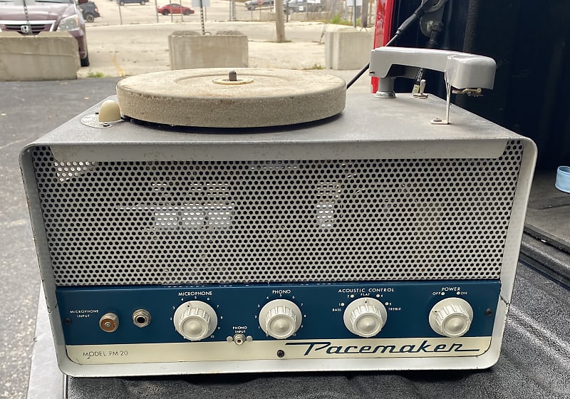 Bell Pacemaker PM-20 1956, Dual 6V6 Tube Amp | Reverb