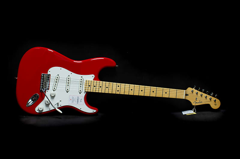 Fender Japanese Hybrid II Strat MN Moderna Red | Reverb
