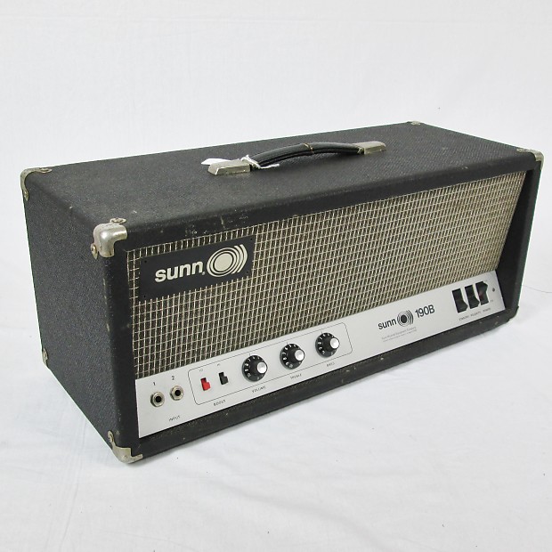 Sunn 190B 80W Bass Head 6550 Tubes | Reverb Canada