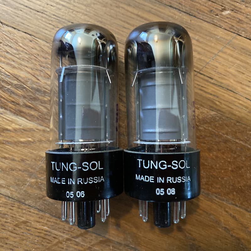6V6GT Matched Pair Tung Sol. New in the Box Russian Made. | Reverb