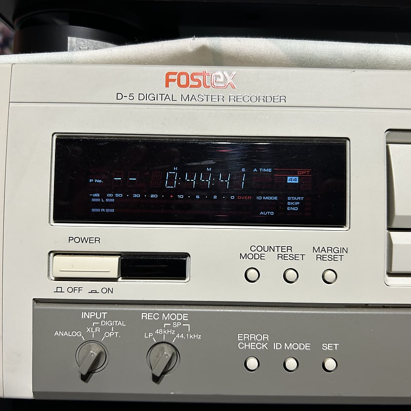 Fostex D5 DAT Master Recorder 1990's | Reverb