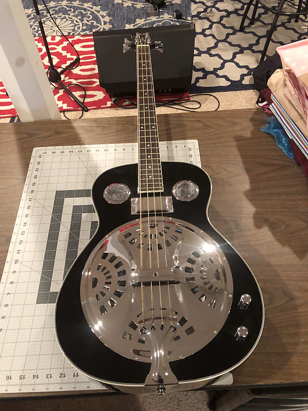 Dean Resonator Bass 2020’s Black | Reverb