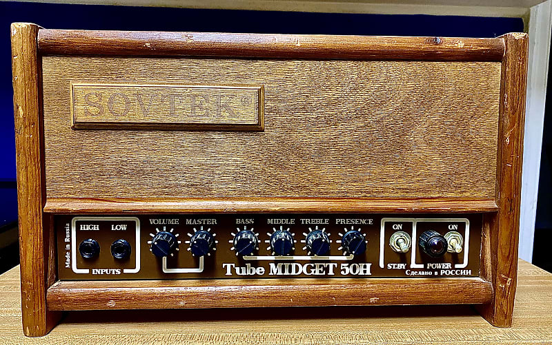Sovtek Tube Midget 50H Mid-80's - Wood | Reverb