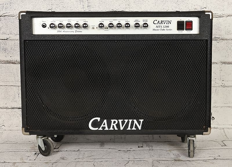 Carvin MTS 3200 2x12 Tube Combo Guitar Amplifier w/ Amp Cover | Reverb