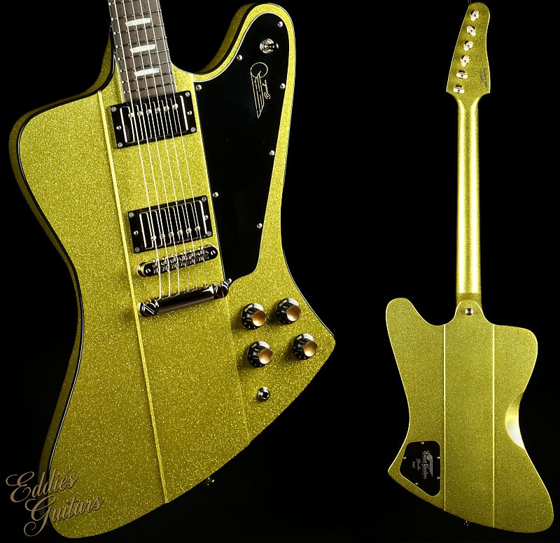 Kauer Banshee - Chartreuse Flake | Reverb
