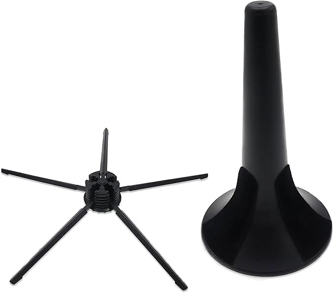Foldable 5-Leg Trumpet Stand, Black Metal Leg Base Trumpet | Reverb
