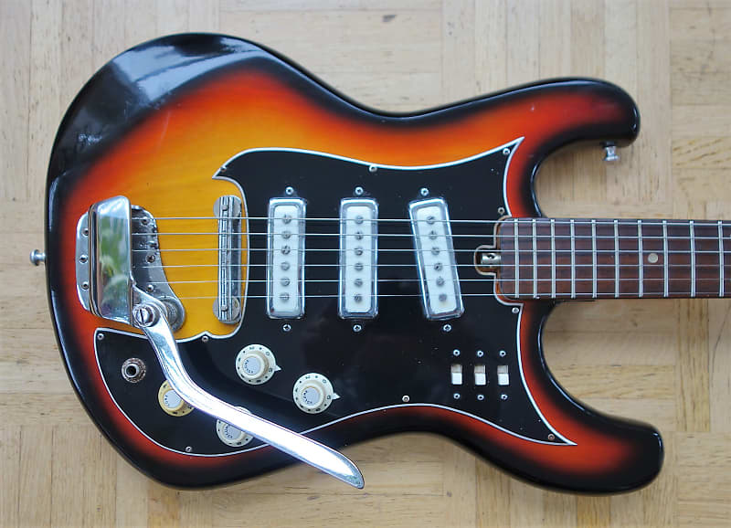 Teisco Kawai EG3-T "Mosrite style" early model solid body | Reverb