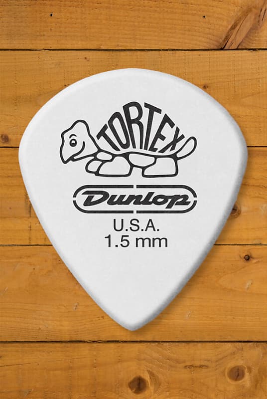 Dunlop Tortex White Jazz III Pick | 1.5mm - 12-Pack | Reverb UK