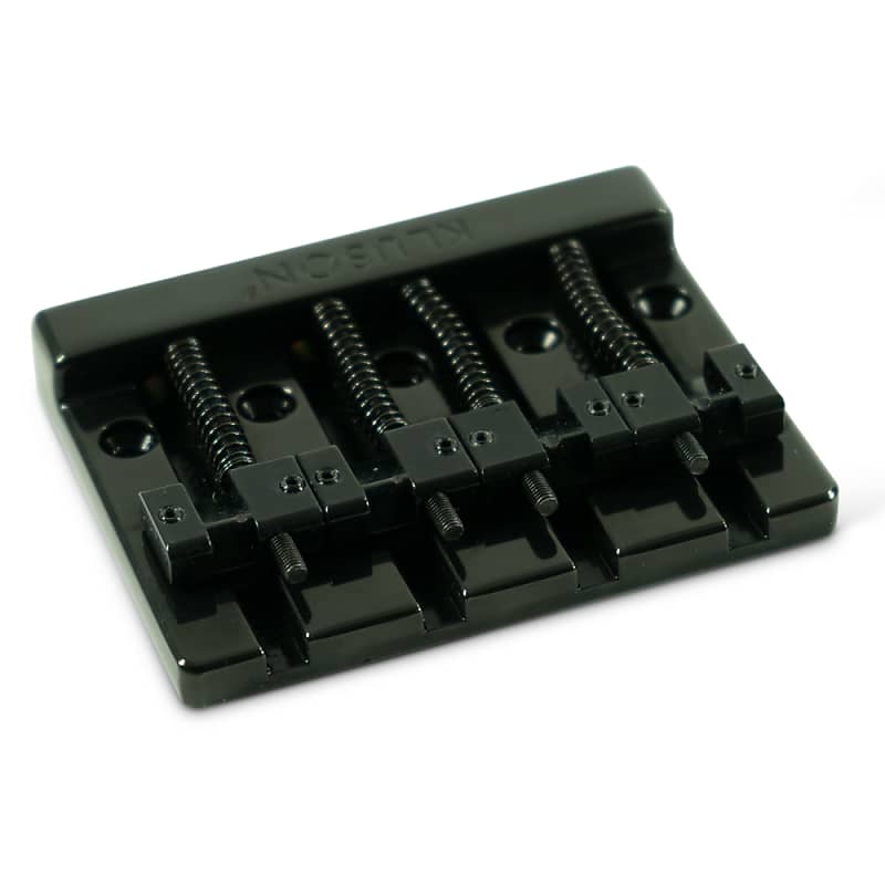 Kluson High Mass 4 String Bass Bridge Zinc With Brass Saddles | Reverb