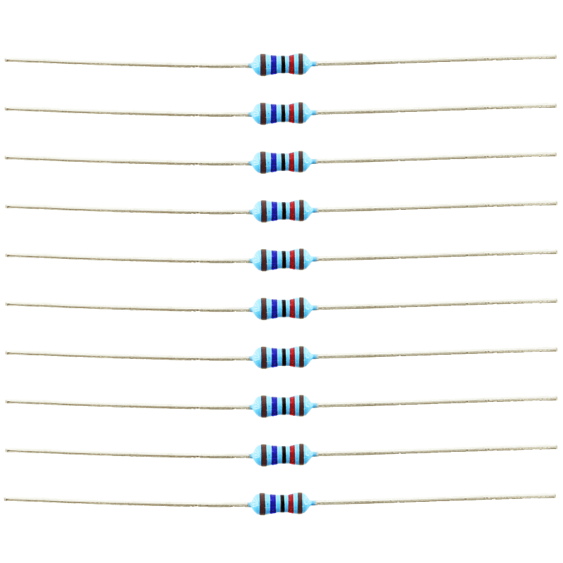 1/4 Watt Metal Film 1% Resistors, 16K ohm, 10 Pack | Reverb