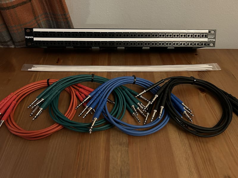 Signex CPT96D25 Isopatch Bantam - DB25 Patchbay and Bantam | Reverb